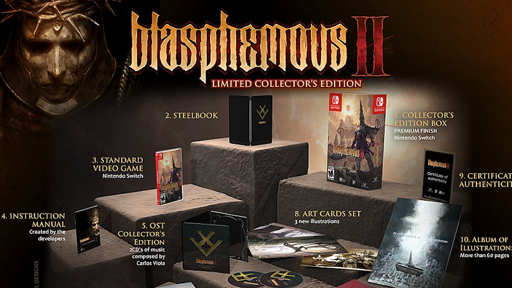 La nouvelle édition collector limitée de Blasphemous 2 bénéficie d'une belle réduction pour PS5 ...